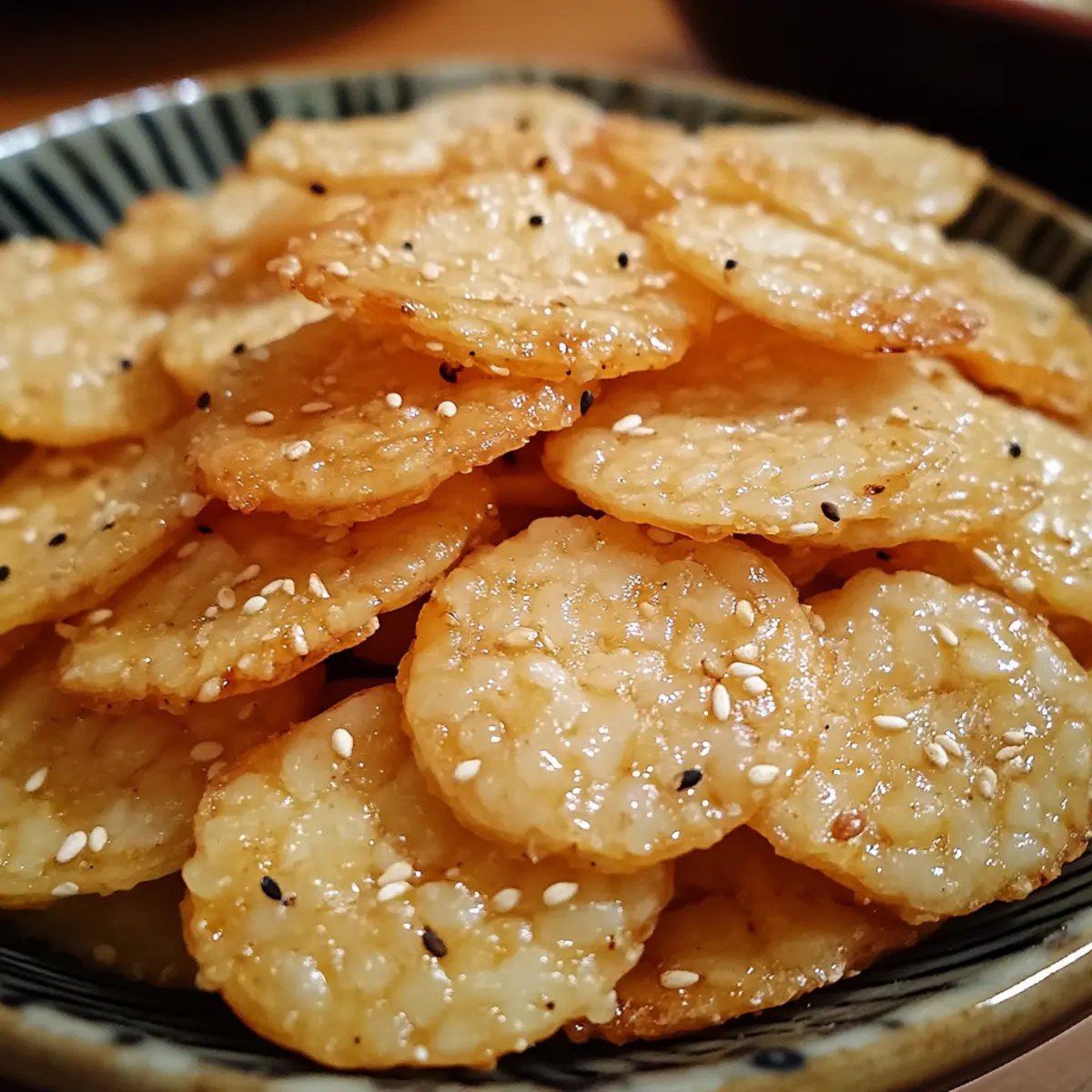 Ultimate Delicious Crispy Japanese Baked Rice Crackers (Senbei)